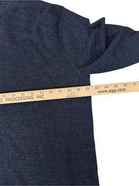 Artefact | Sweaters | Artefact 0 Merino Wool Blue Crewneck Sweater Mens ...